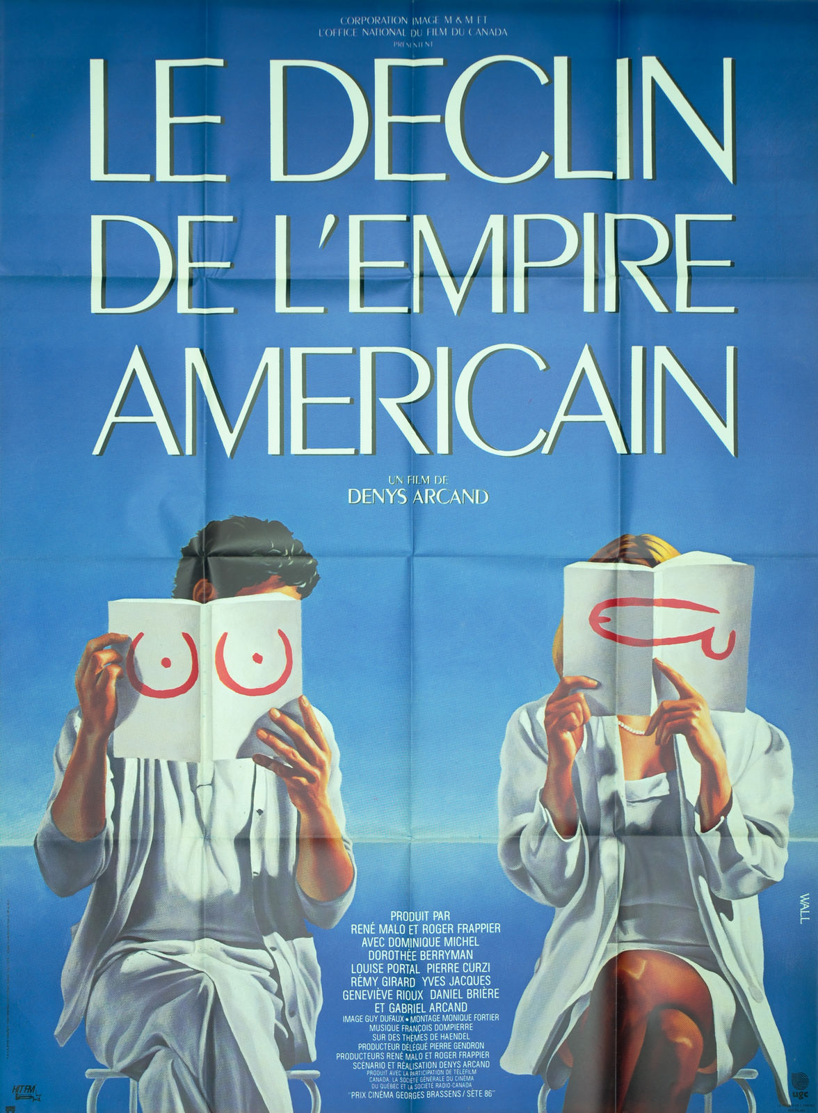 Le Déclin de l'Empire Américain | Affiche-cine