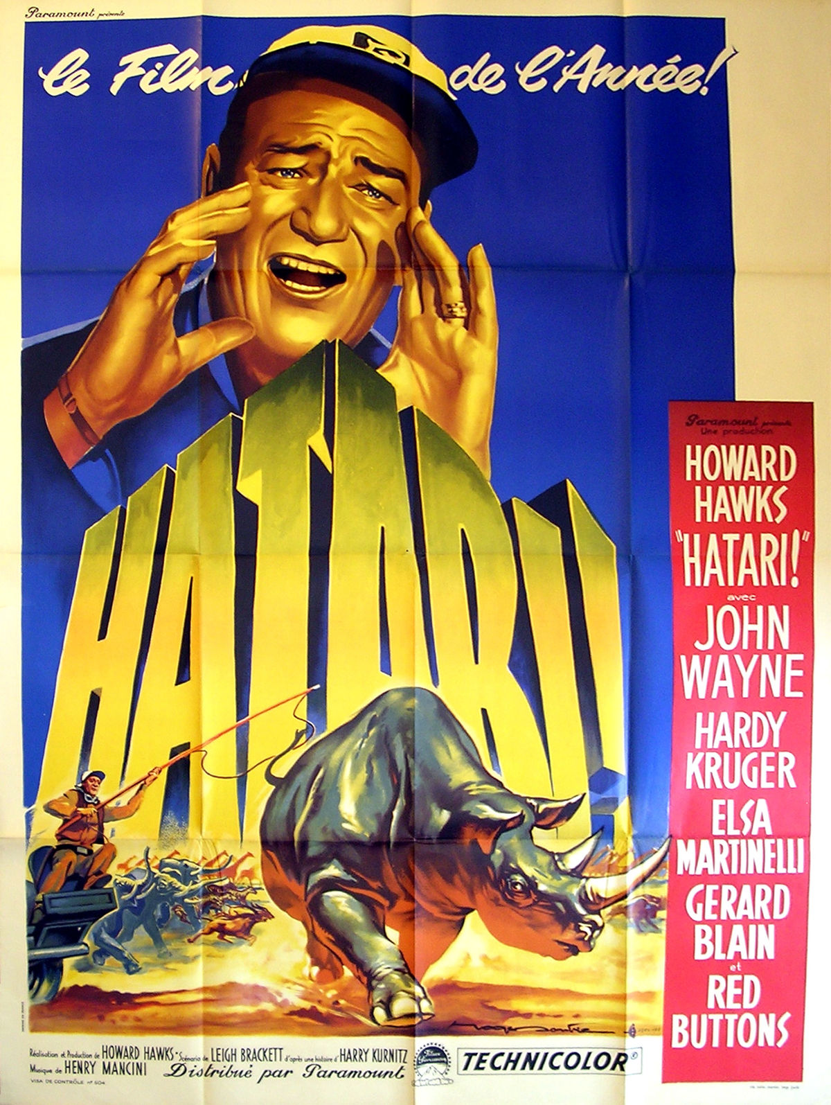 Hatari | Affiche-cine