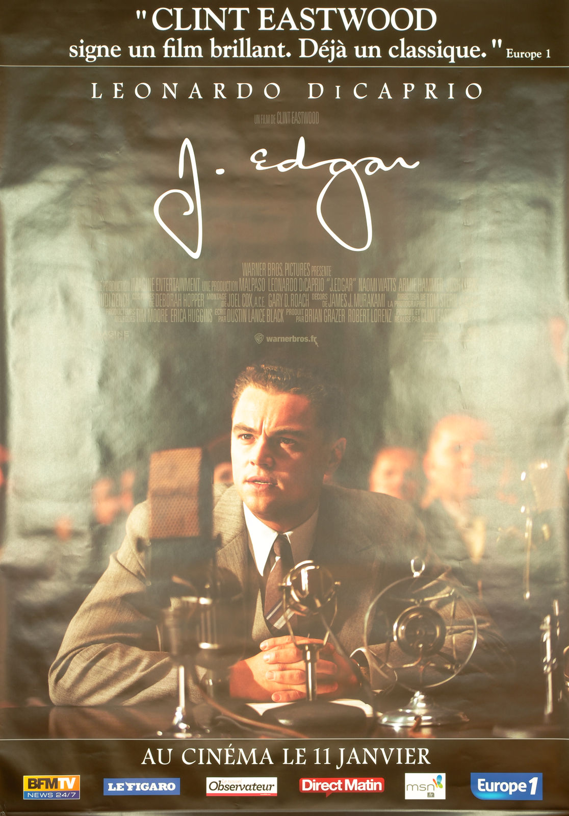 J. Edgar | Affiche-cine