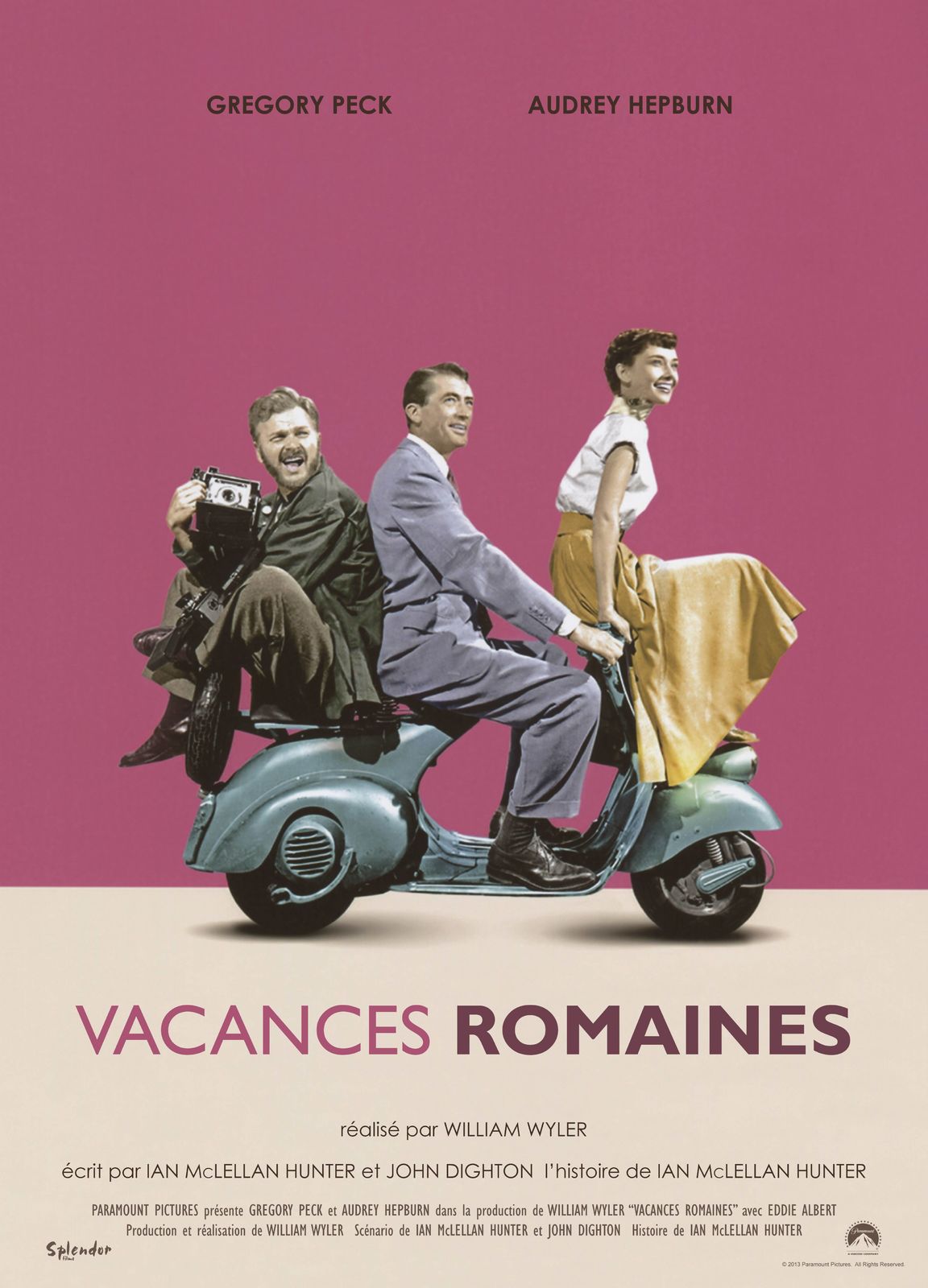 Vacances romaines | Affiche-cine