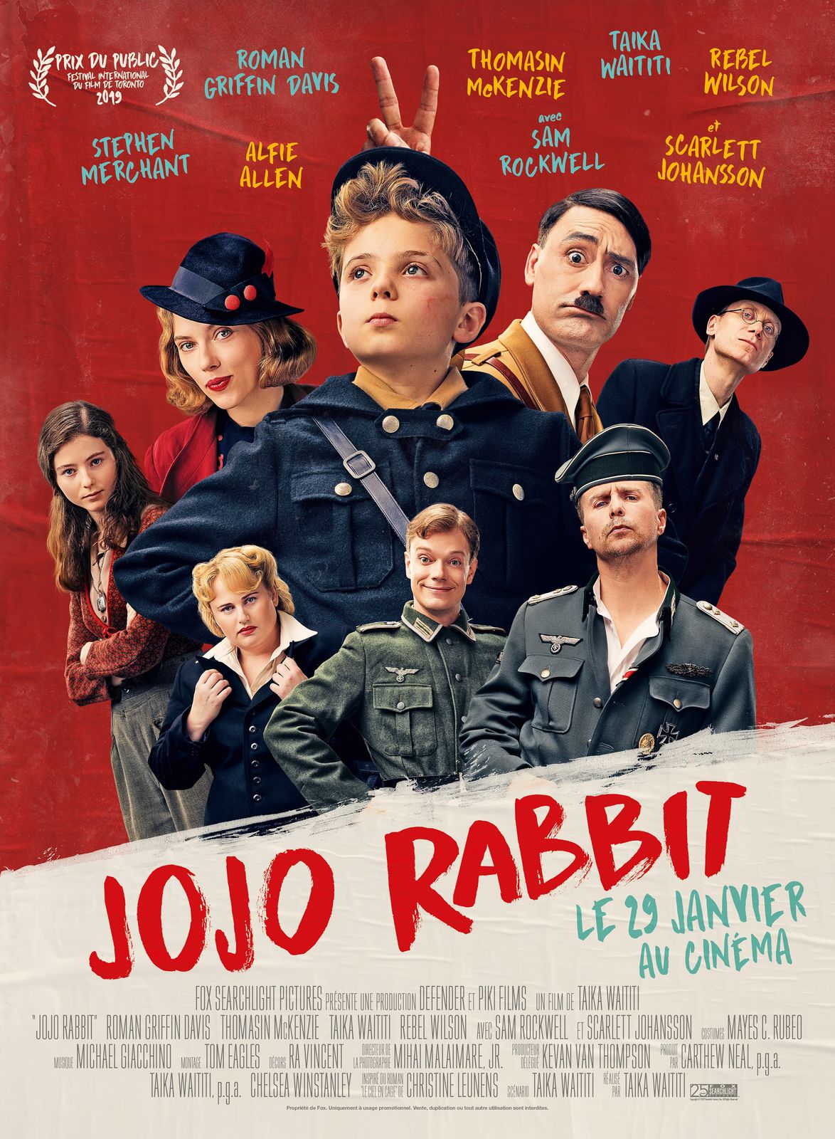 Jojo Rabbit | Affiche-cine
