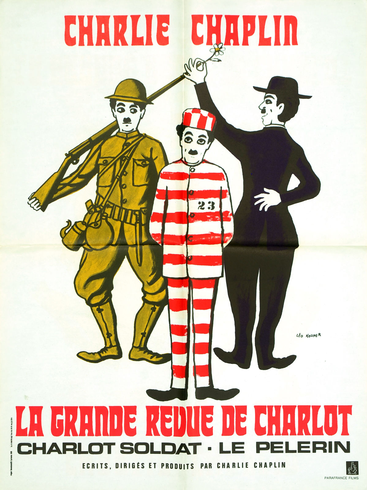 La Grande revue de Charlot : Charlot soldat - Le pelerin - Une Vie de ...