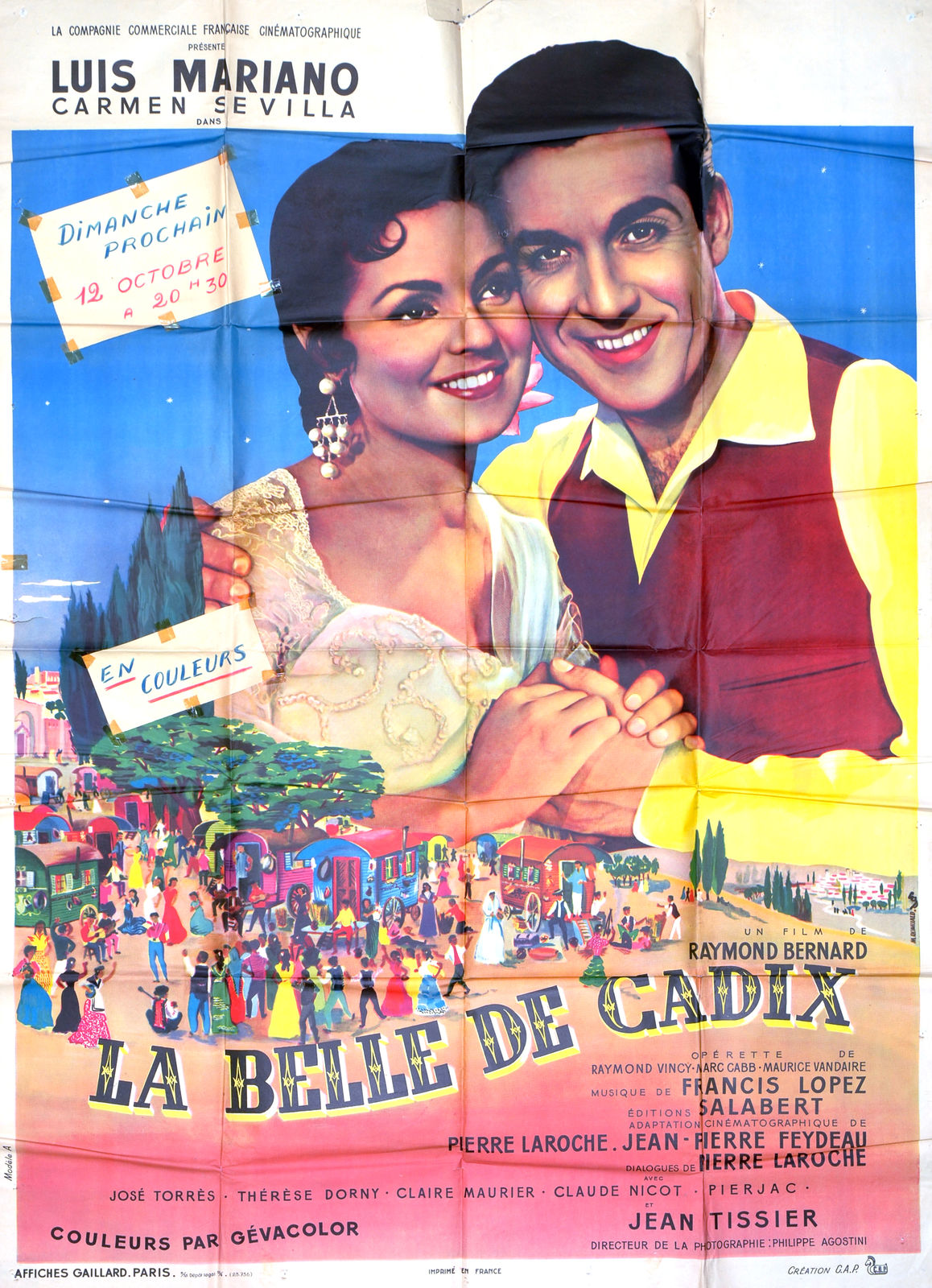 La Belle de Cadix | Affiche-cine