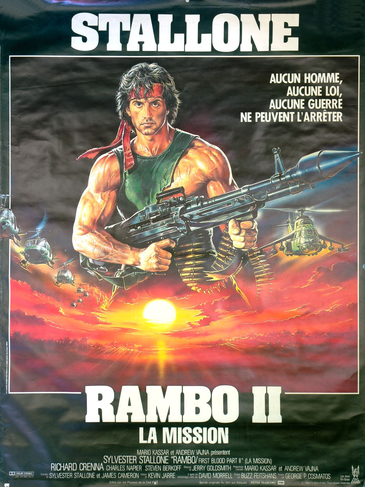 Rambo II : la mission | Affiche-cine