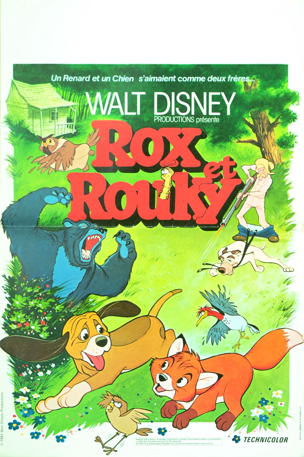 Rox et Rouky | Affiche-cine