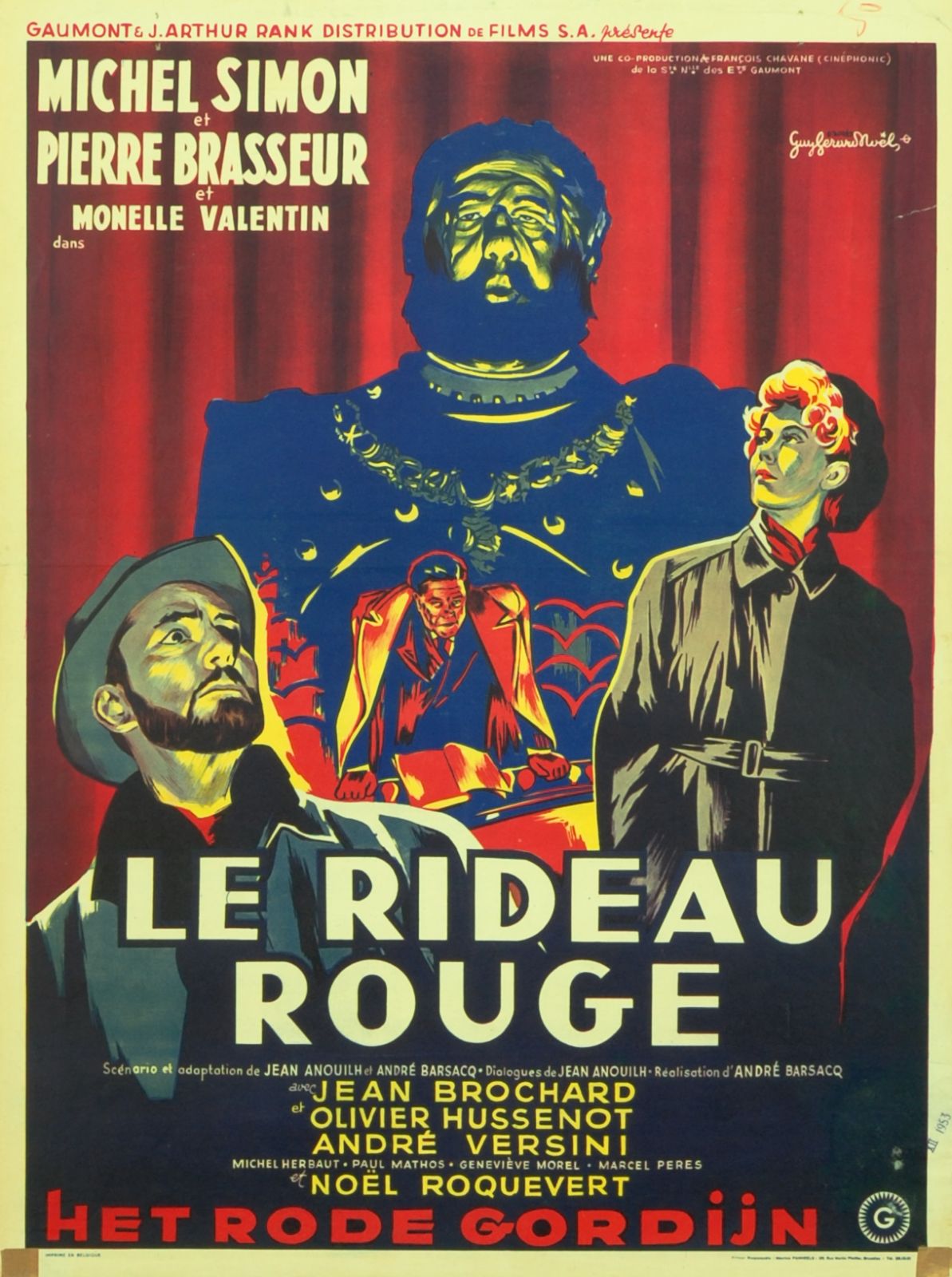 Le Rideau rouge | Affiche-cine
