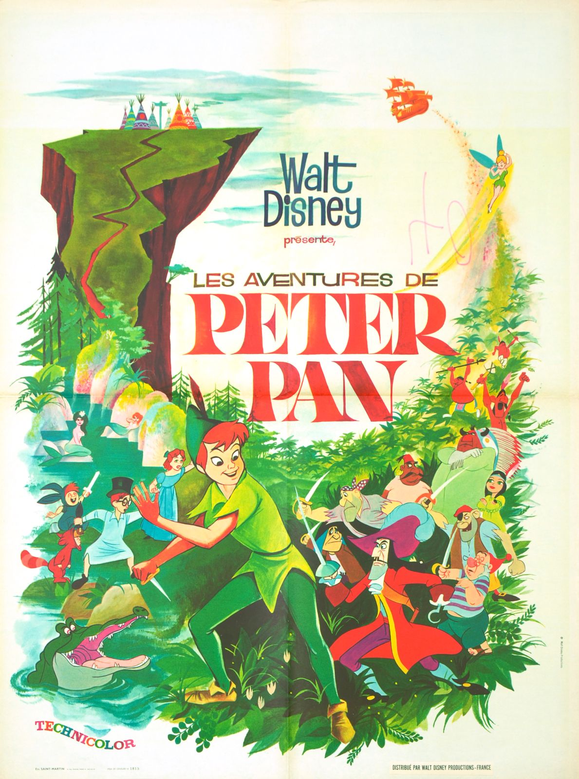 Les Aventures de Peter Pan | Affiche-cine