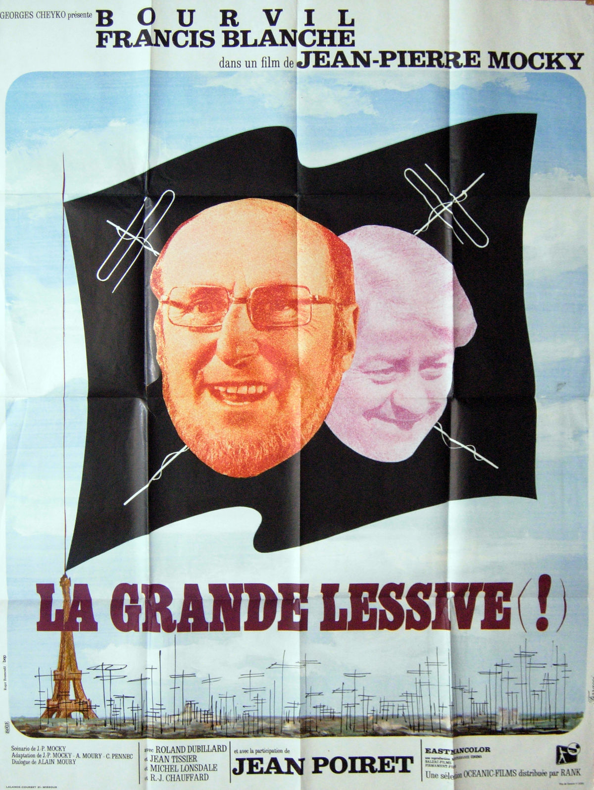 La Grande lessive | Affiche-cine