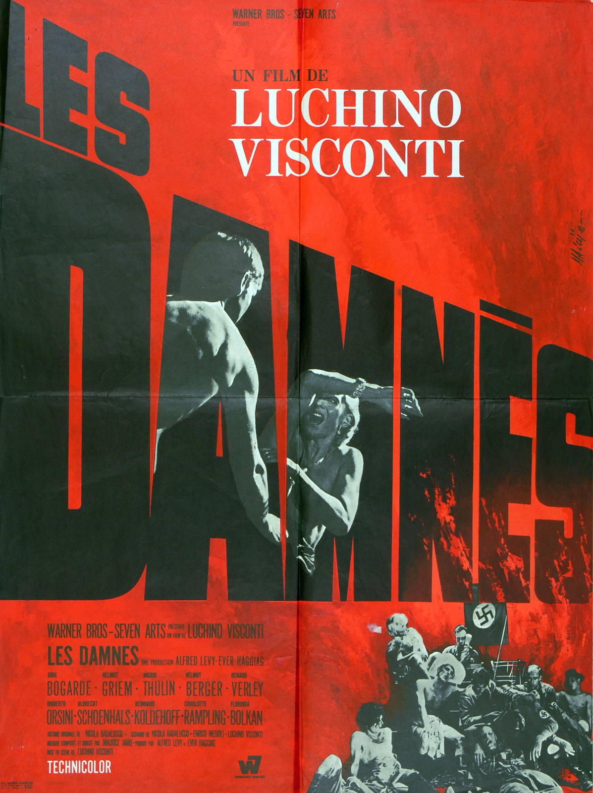 Les Damnés | Affiche-cine