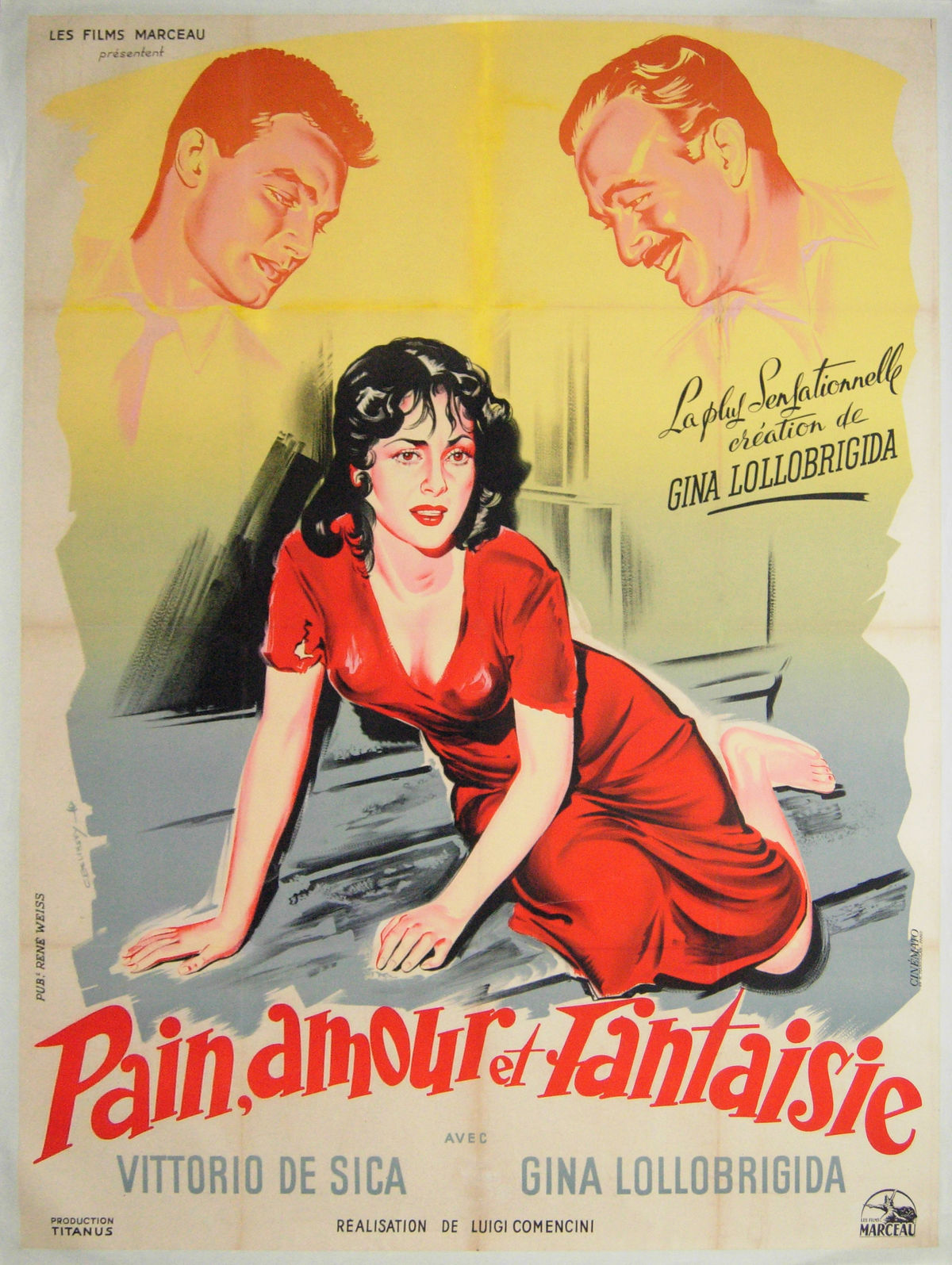 Pain, amour et fantaisie | Affiche-cine